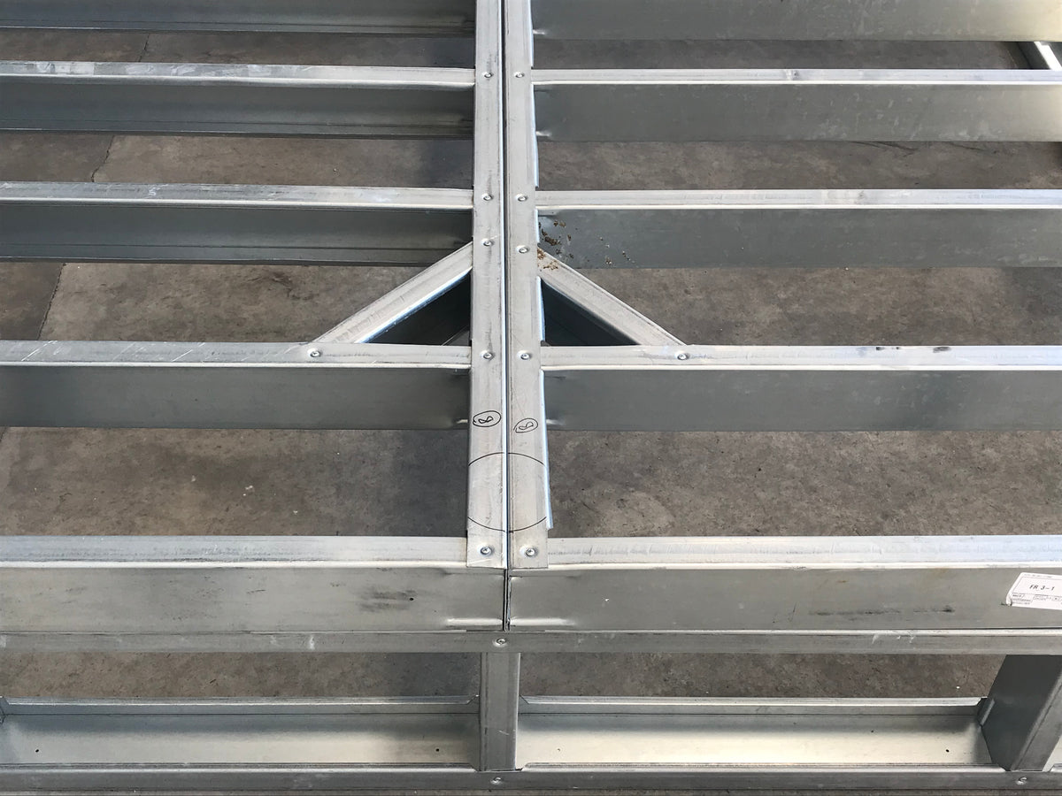 Tectonic® Modular Steel Decking Subframe 100mm Deep