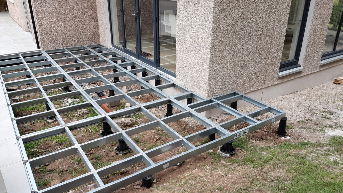 Tectonic® Modular Steel Paving Subframe 100mm Deep