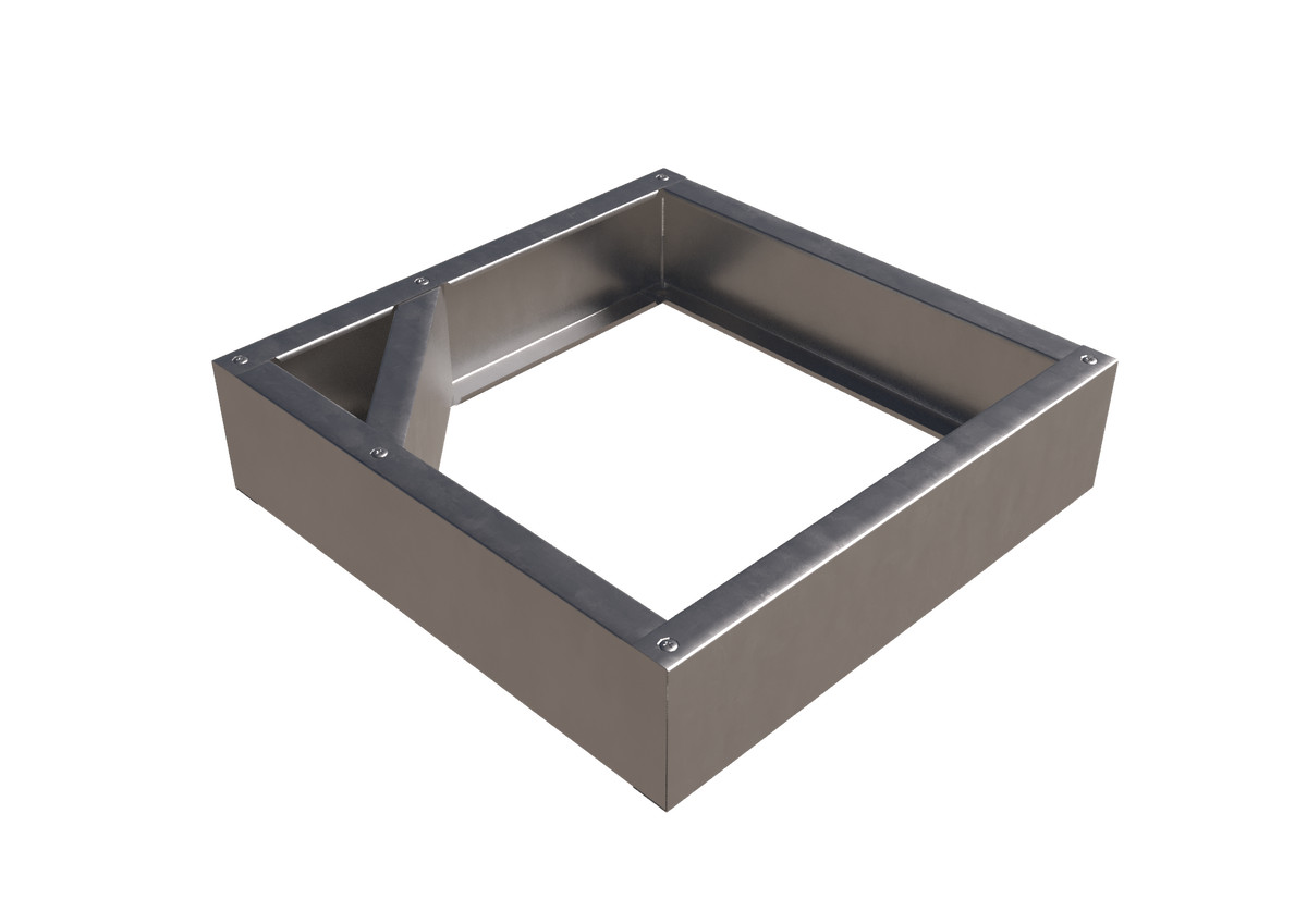 Tectonic® Modular Steel Paving Step Subframe 150mm Deep