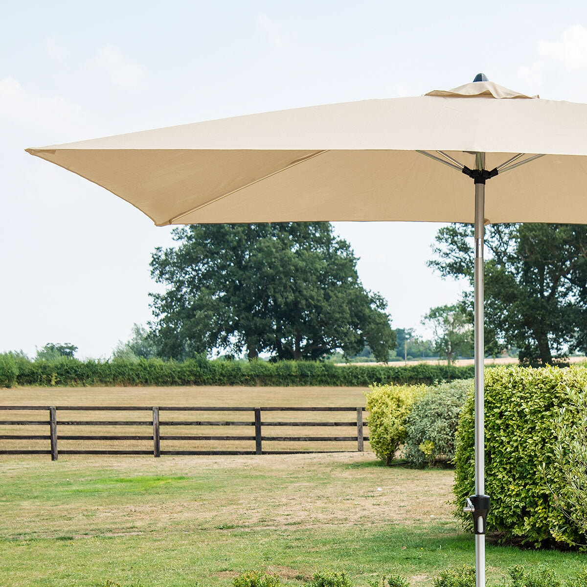 3m x 2m Rectangular Parasol | Beige