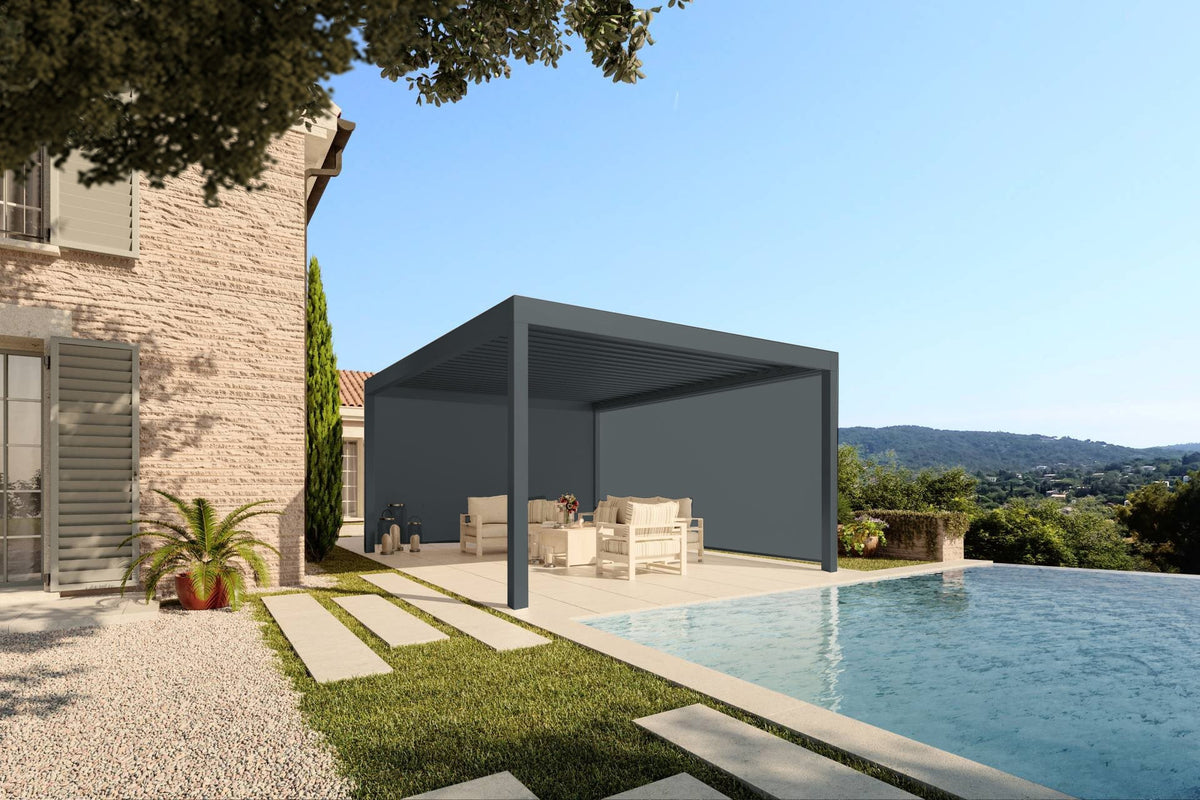 AirPlus™ Standard Screen | 4m x 2m Dark Grey
