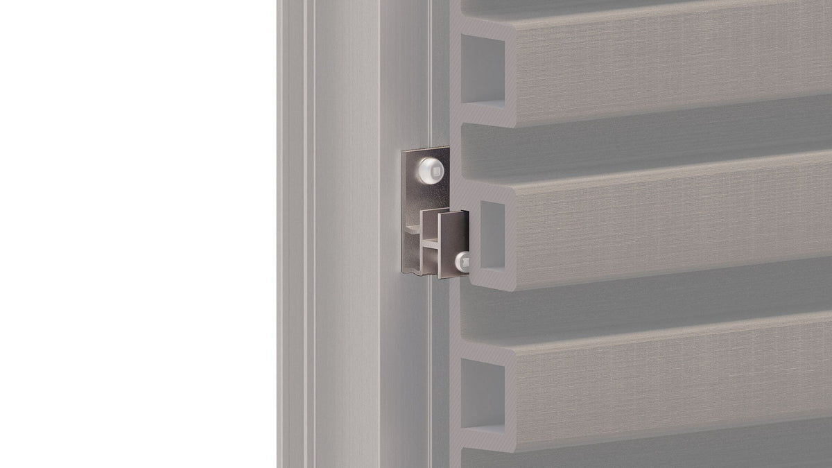 Composite Cladding Aluminium Fixing Clips (250/box)