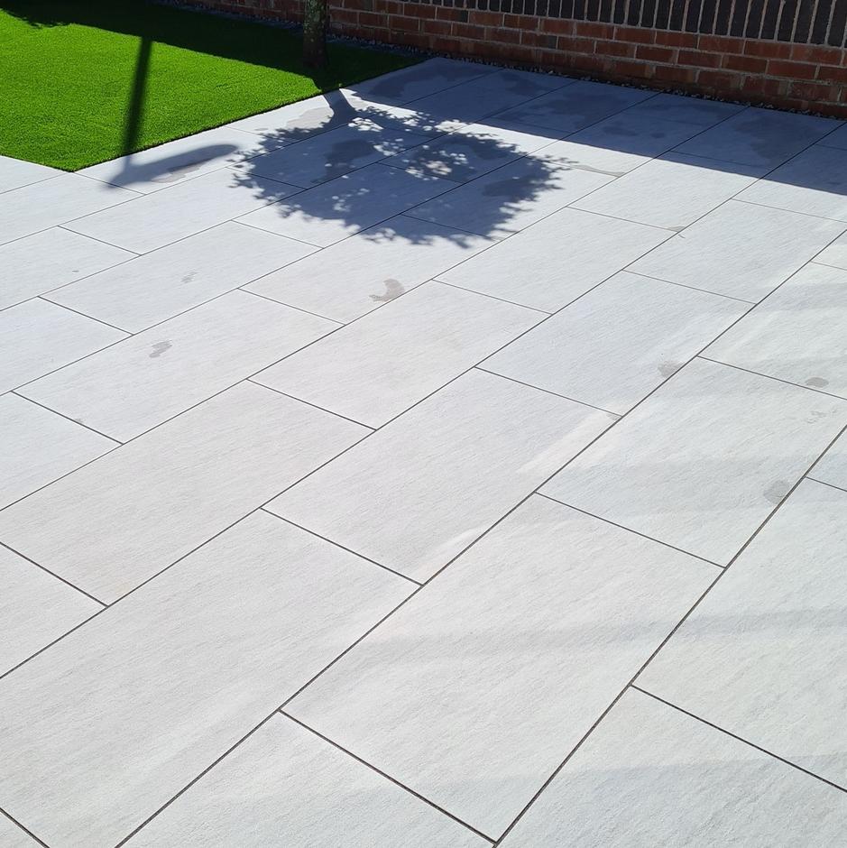 Cyrus™ | Grey Stone Effect Porcelain Paving Tiles