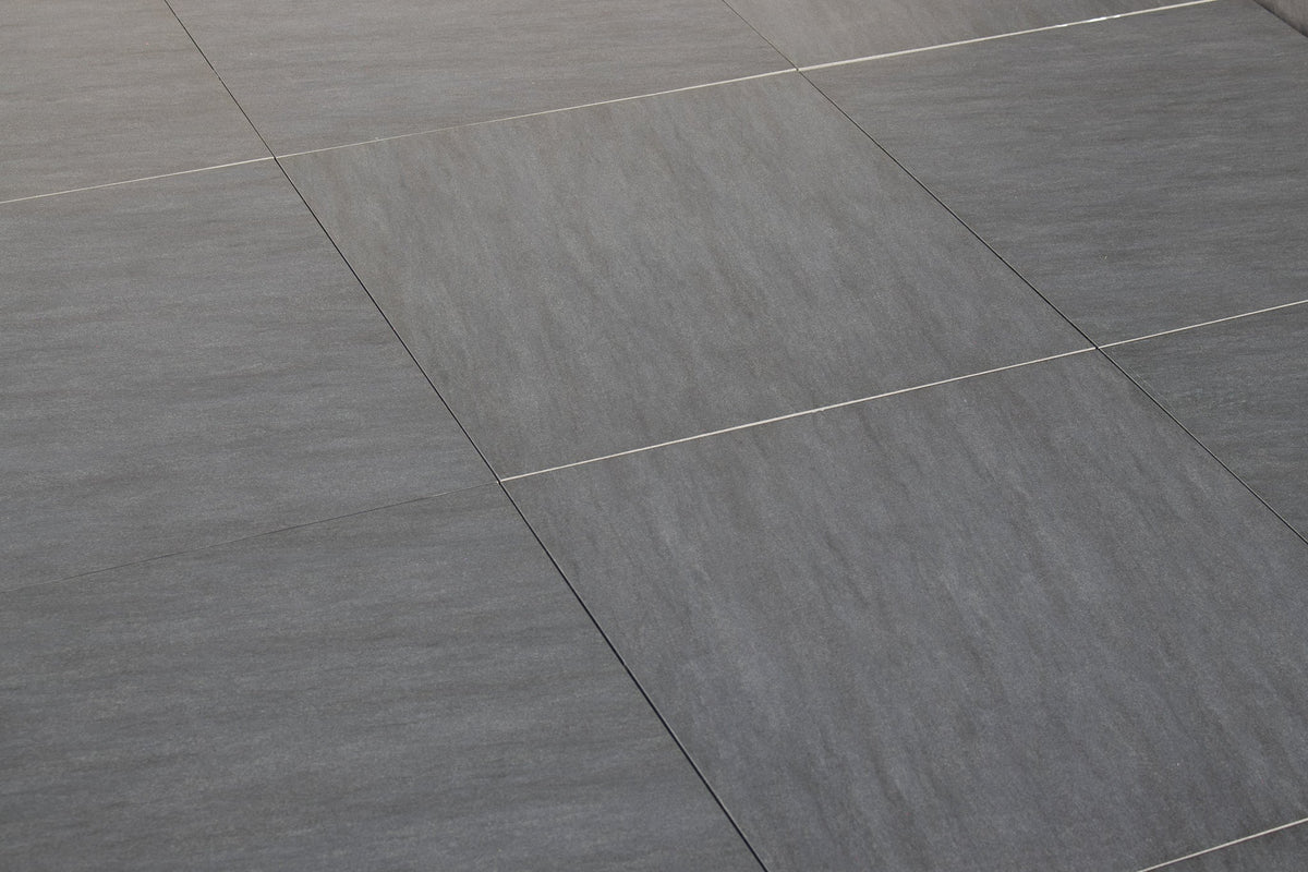 Fearnmore™ | Dark Grey Stone Effect Porcelain Paving Tiles
