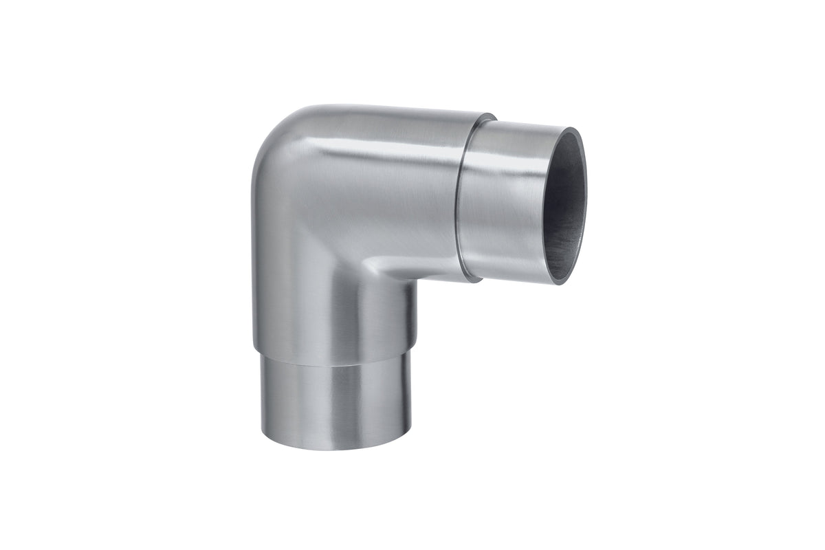 Glass Balustrade 42.4mm Round Elbow 90 Degree | Stainless 316