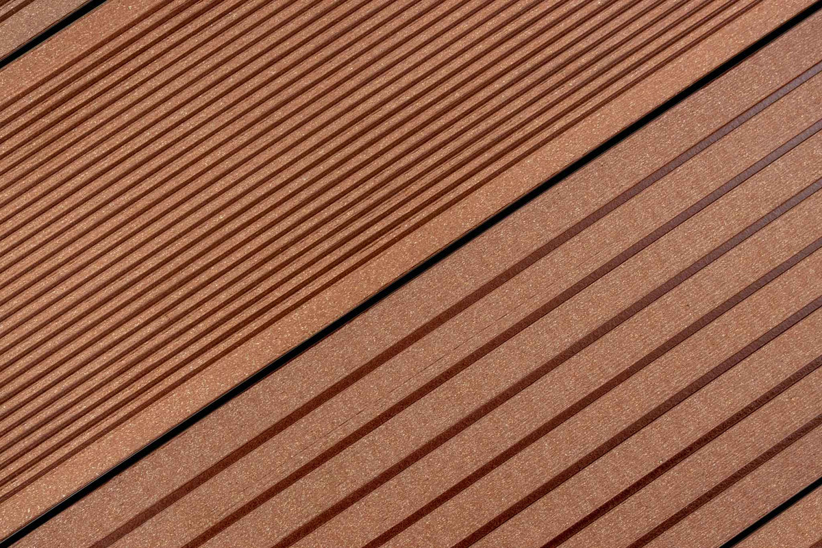 Natura™ | Terracotta Grooved Composite Decking Board