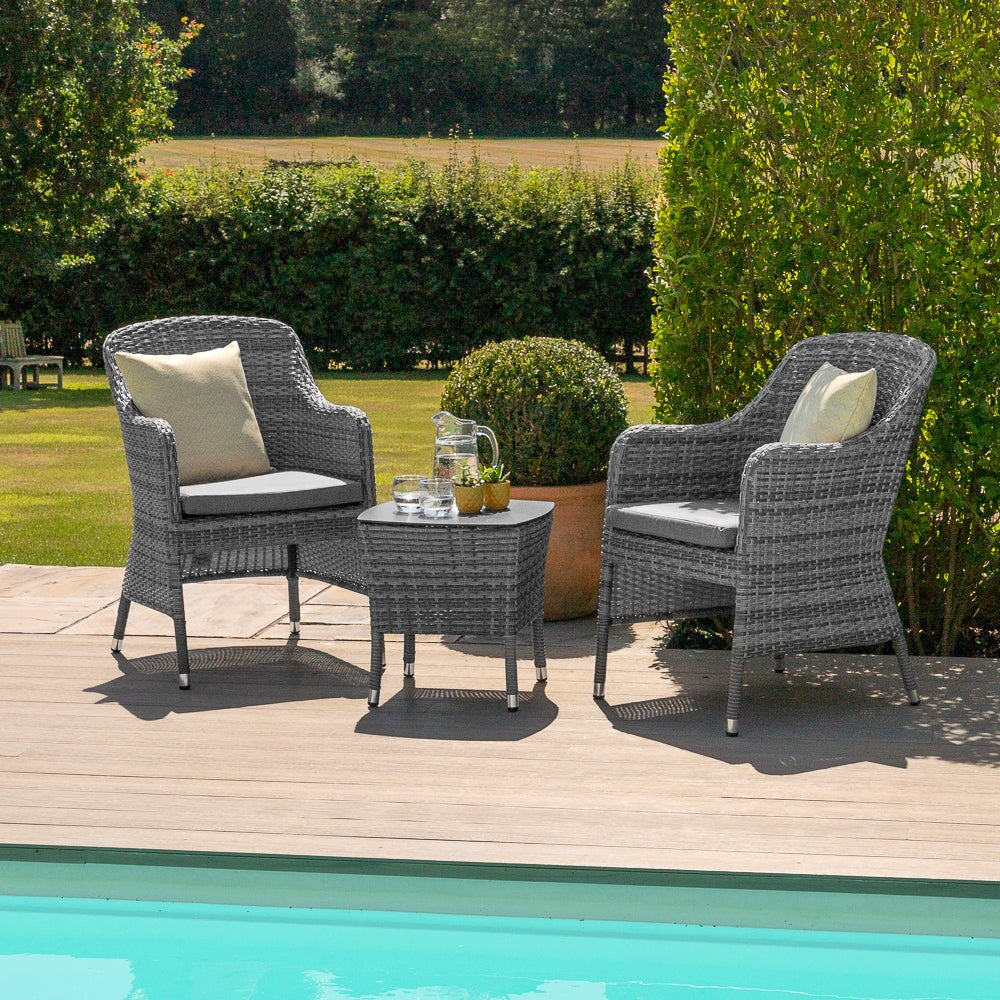 Santorini Bistro Set | Grey