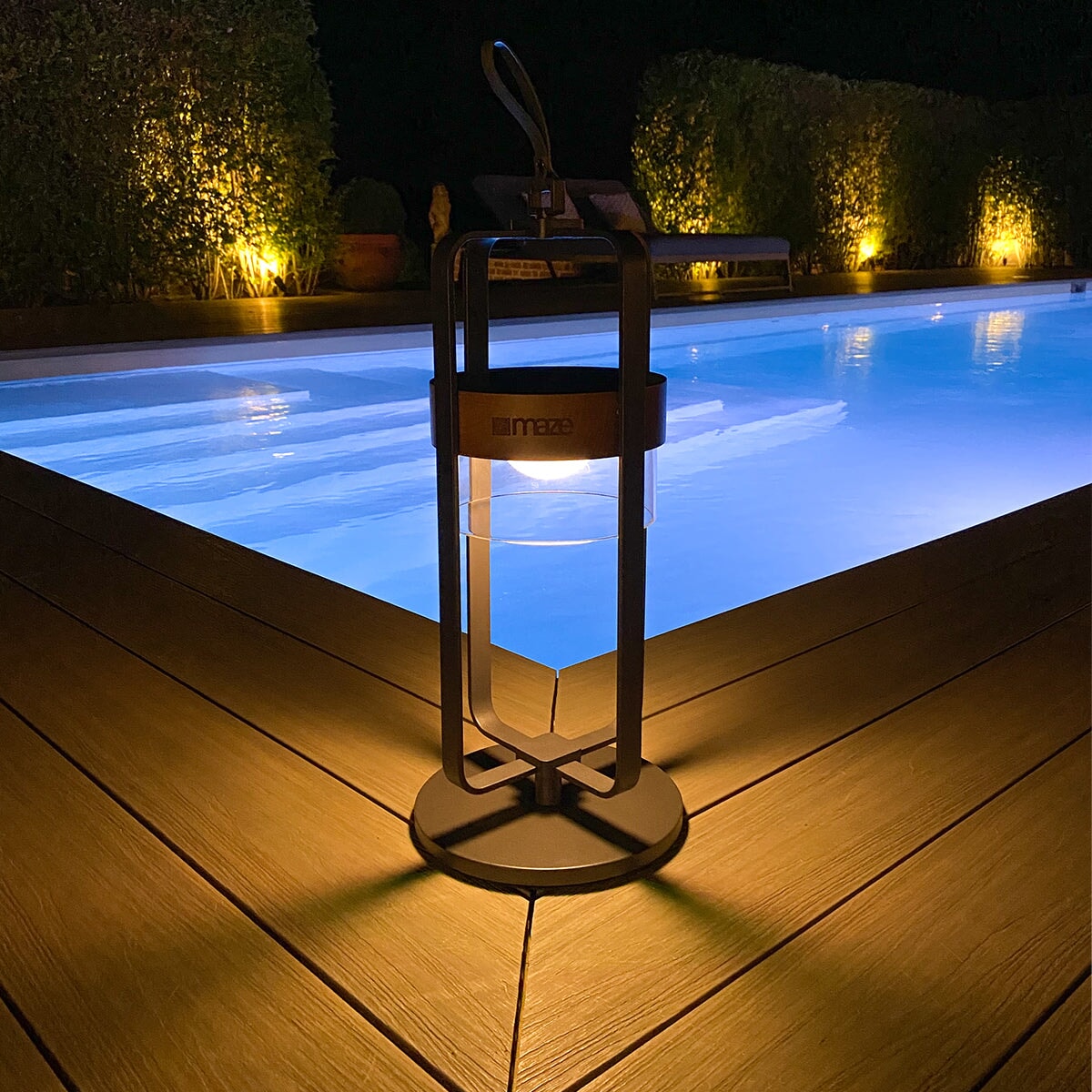 Satellite Large Solar Light With Stand | Charcoal