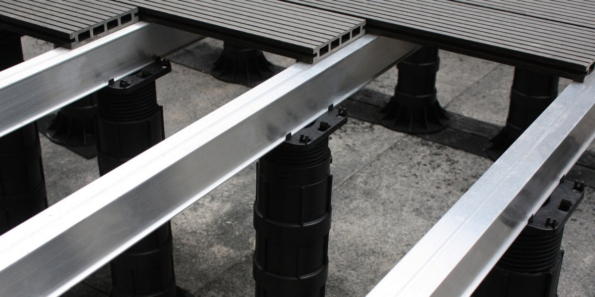 Self-Levelling Decking Head for Aluminium Joist